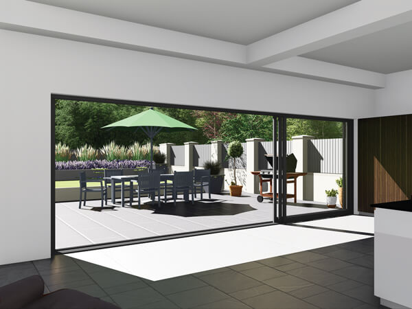 Triple Track Patio Doors | Large Sliding Doors from Hazlemere Windows